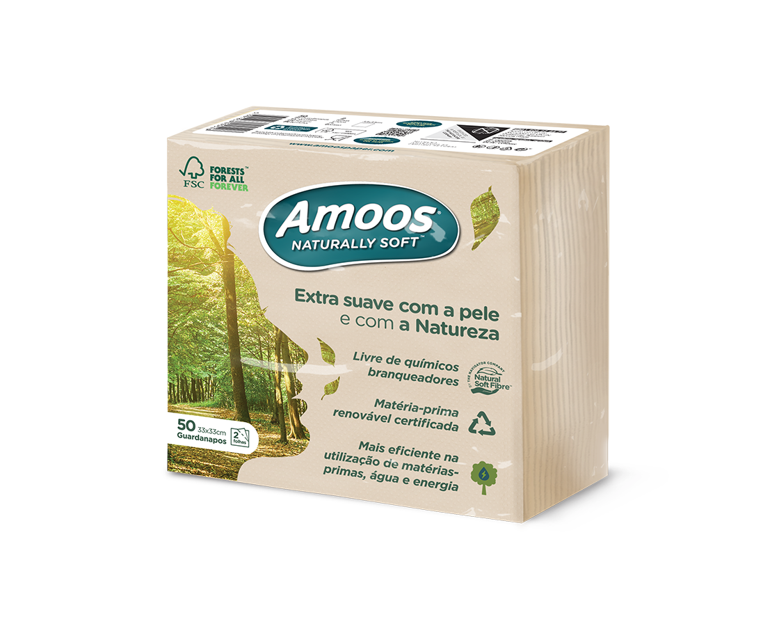 Napkin 33x33 Amoos Naturally Soft – RAS Embalagens